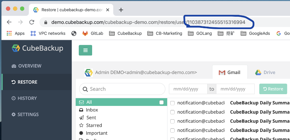 Cubebackup How To Remove Backups For A Specific User Or A Shared Drive